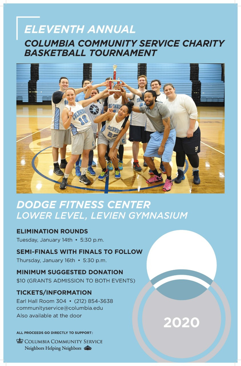 11th Annual CCS Charity Basketball Tournament | Columbia Community Service